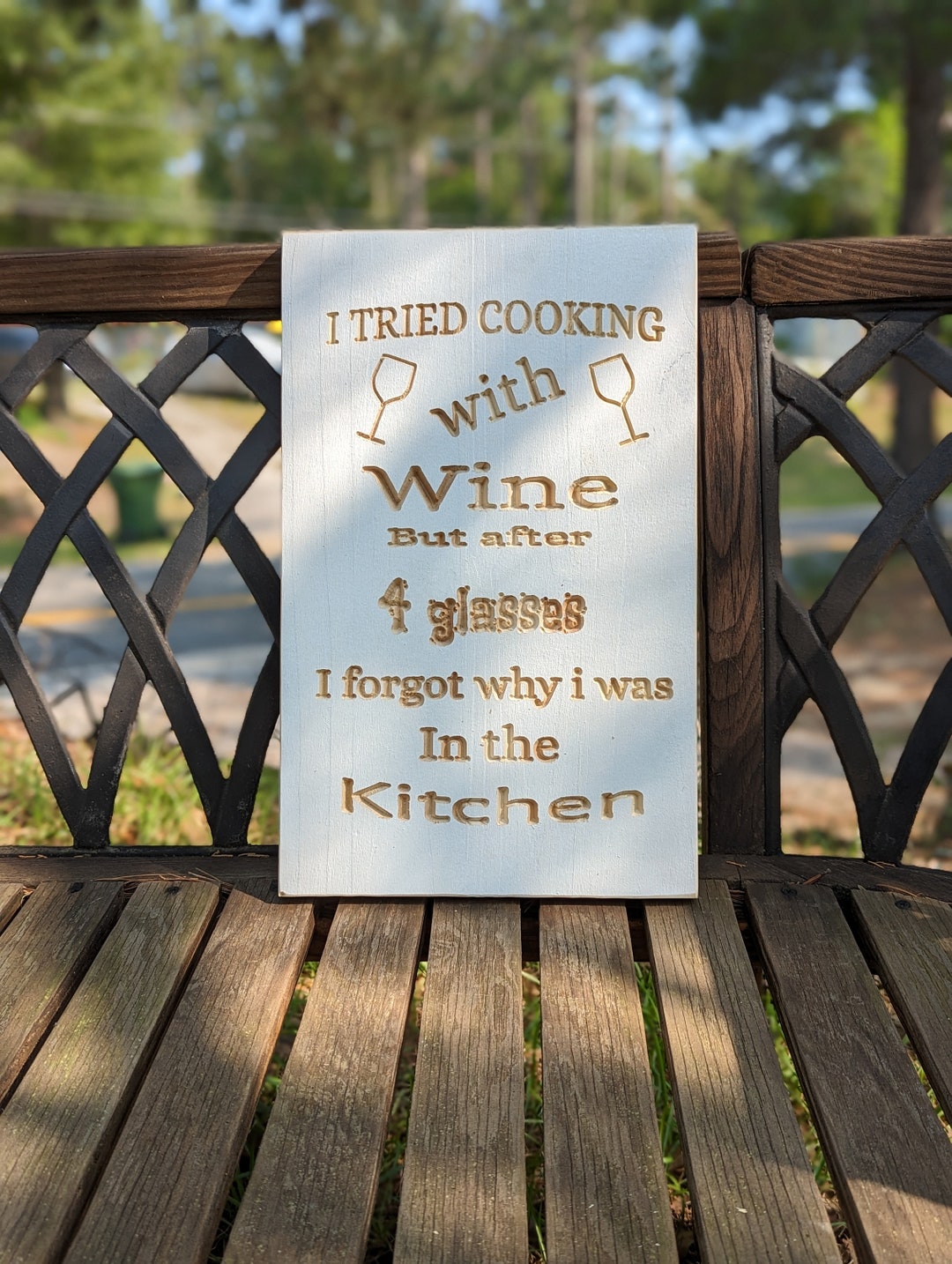 Farmhouse Style Kitchen Sign - Etsy
