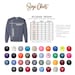 Custom School Spirit Glitter Applique Sweatshirt or Tee: Embroidered ...