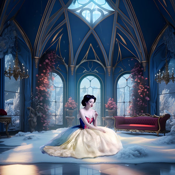 Snow White Backdrops - Etsy