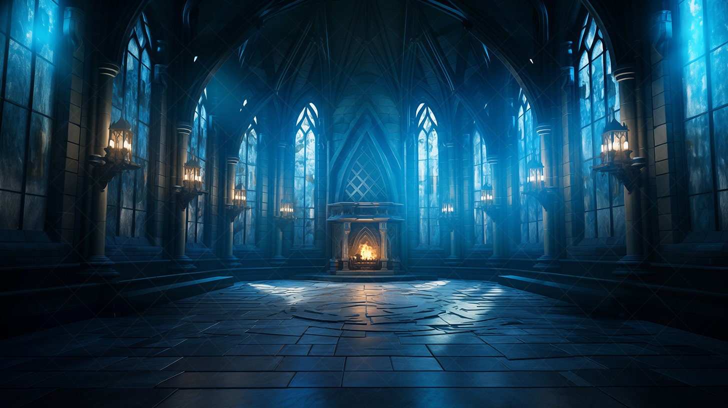 Hogwarts Classroom Photography Backdrop – Fantasy Digital Background ...