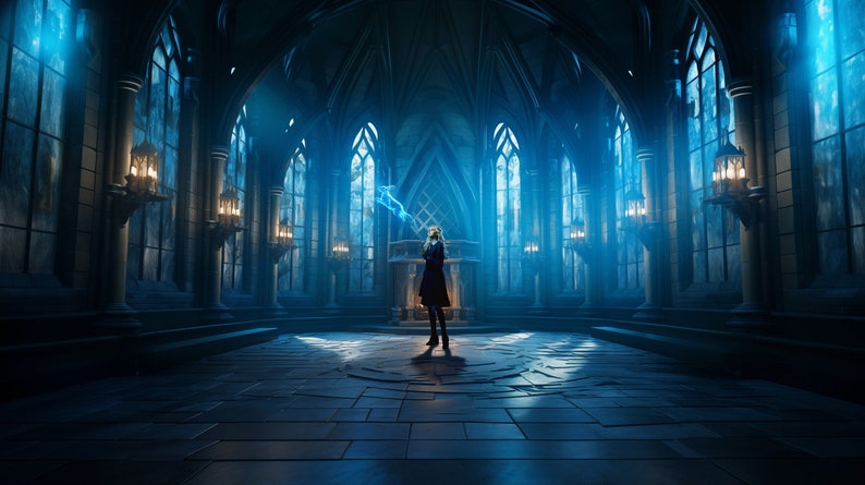 Hogwarts Class Room 1 Beautiful Photography Digital - Etsy