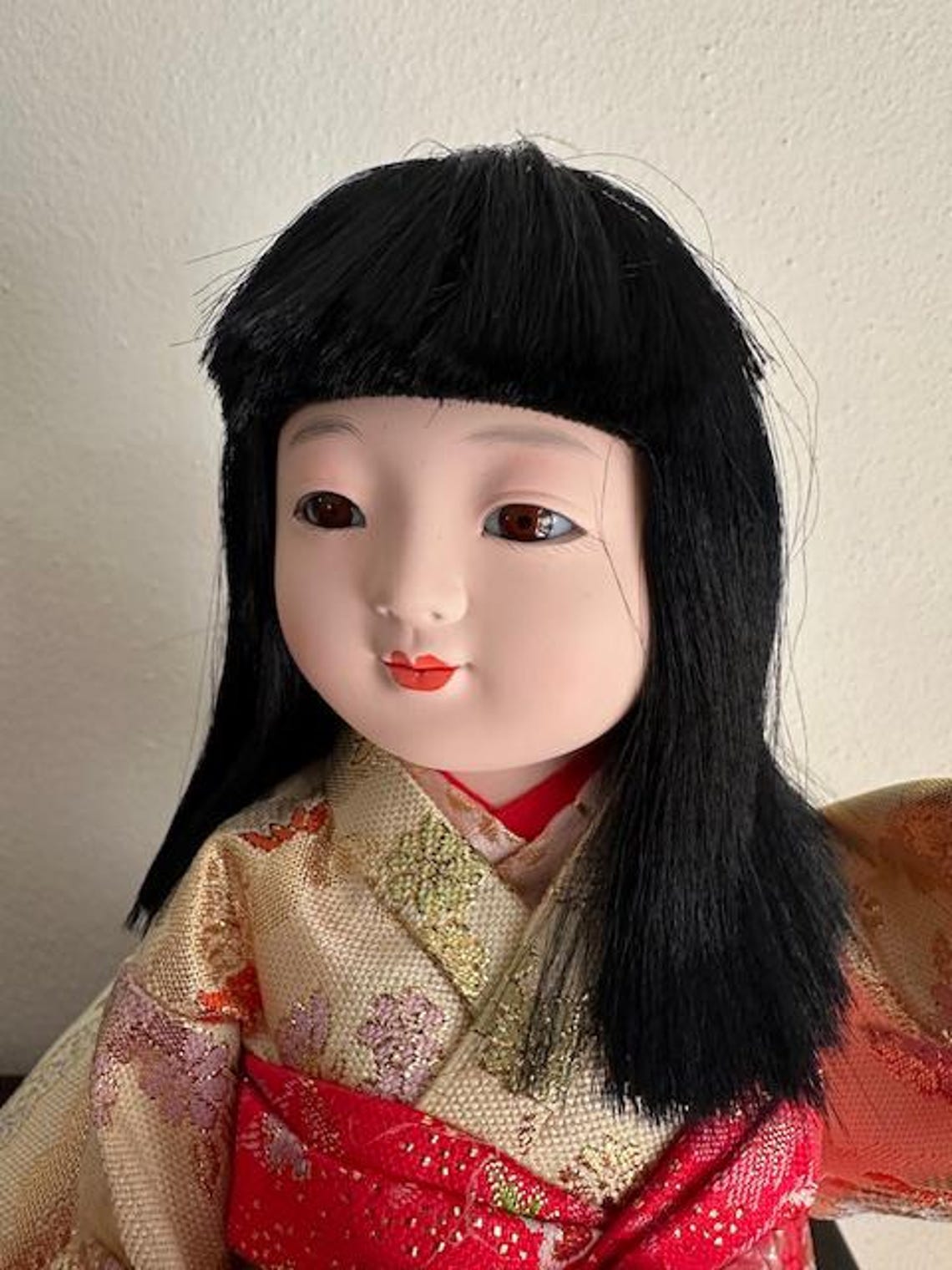 Japanese Doll "suzu" With Bells Made by Kyugetsu for Yamaha - Etsy