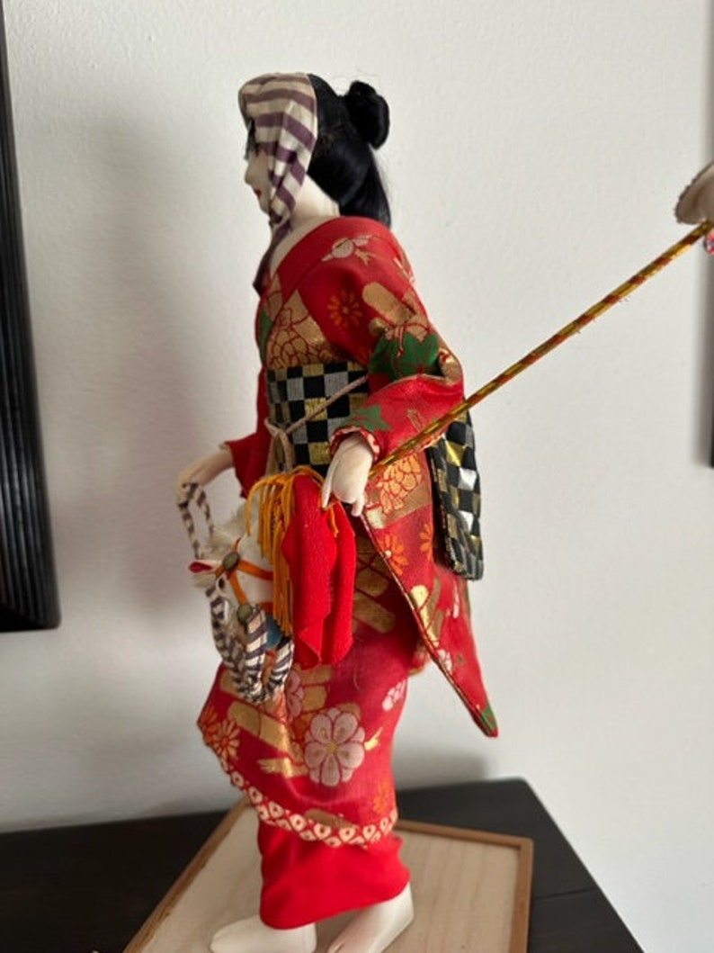 Japanese Geisha Doll, Made by Kyugetsu for Yamaha - Etsy