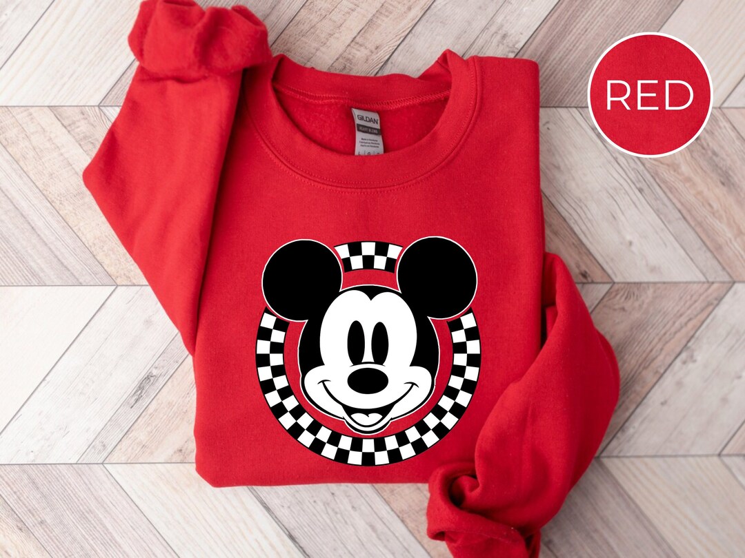Vintage Mickey Shirt, Disney Shirt, Mickey 1928 Shirt, Checkered Mickey ...