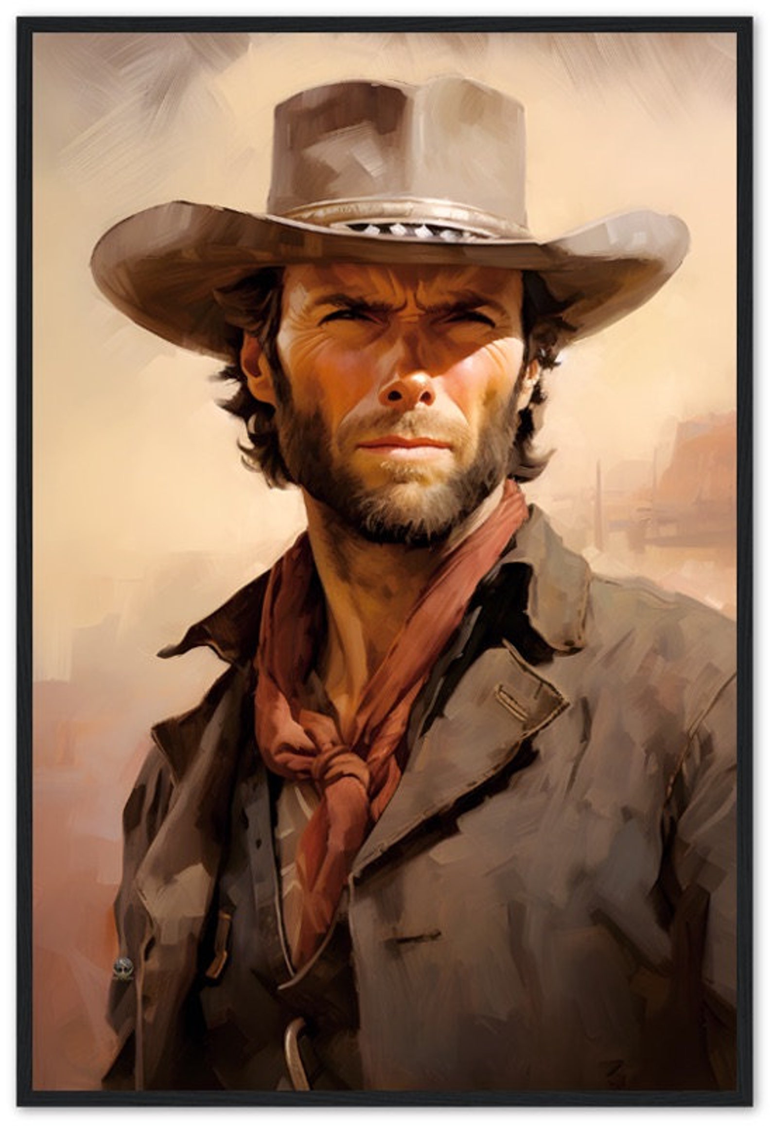Iconic Outlaw of the Wild West: Clint Eastwood as Josey Wales | Digital ...