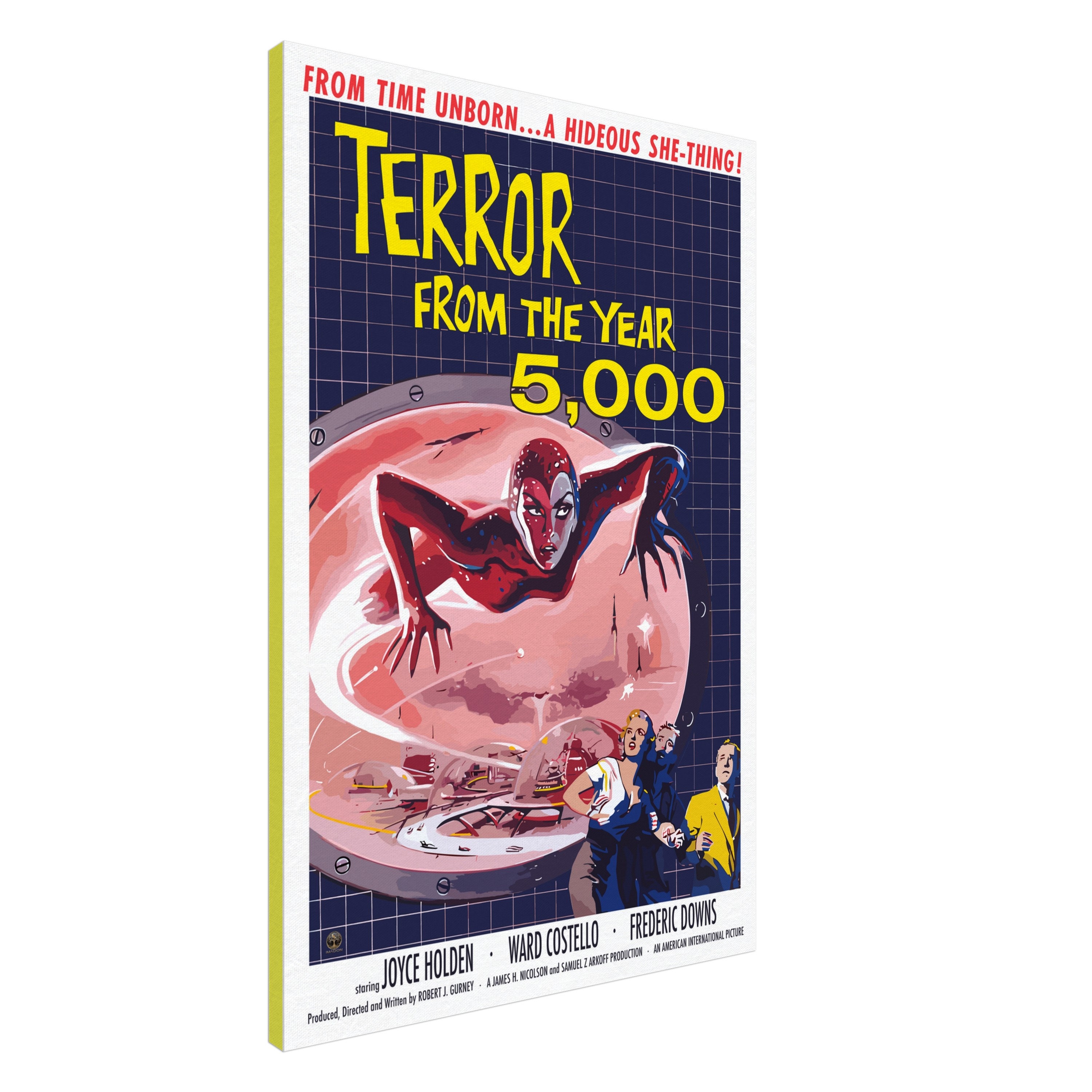 Time-travel Sci-fi Art: 'terror From the Year 5000' Movie Poster ...