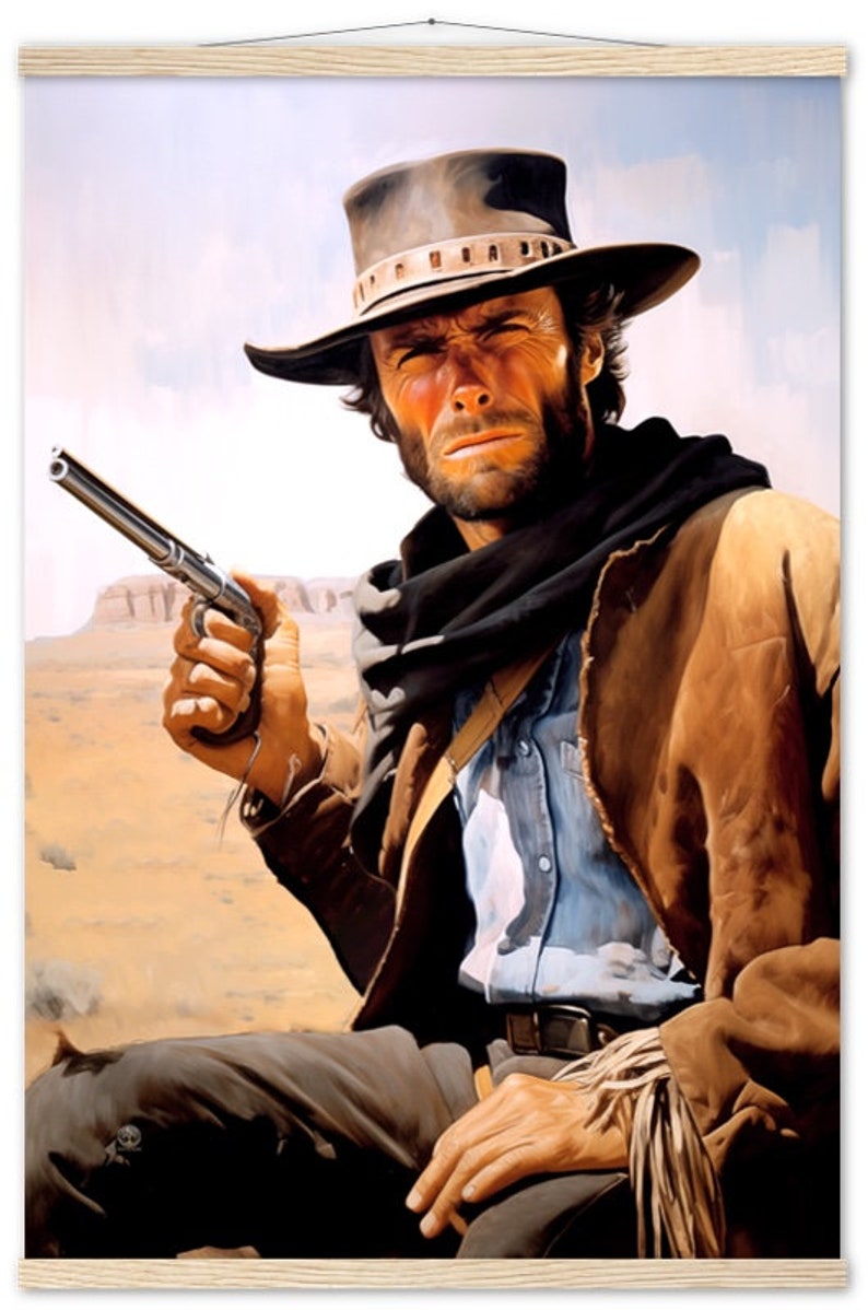 The Good, the Bad and the Ugly: Clint Eastwood's Digital Oil Portrait ...