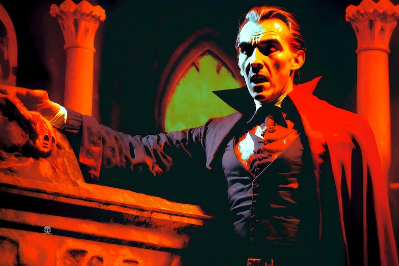 Christopher Lee's Dracula Resurrected: Gothic Crypt Encounter - Iconic ...
