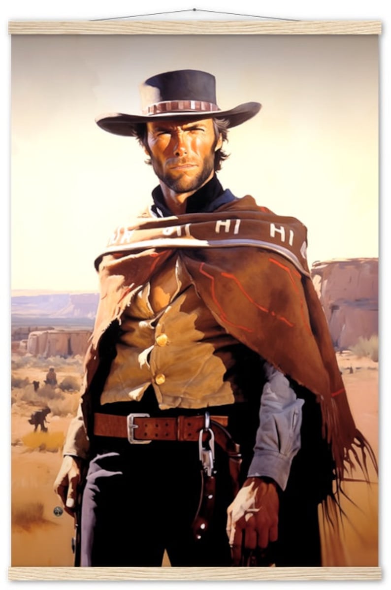 The Outlaw's Overture Clint Eastwood in A Fistful of Dollars Wild West ...