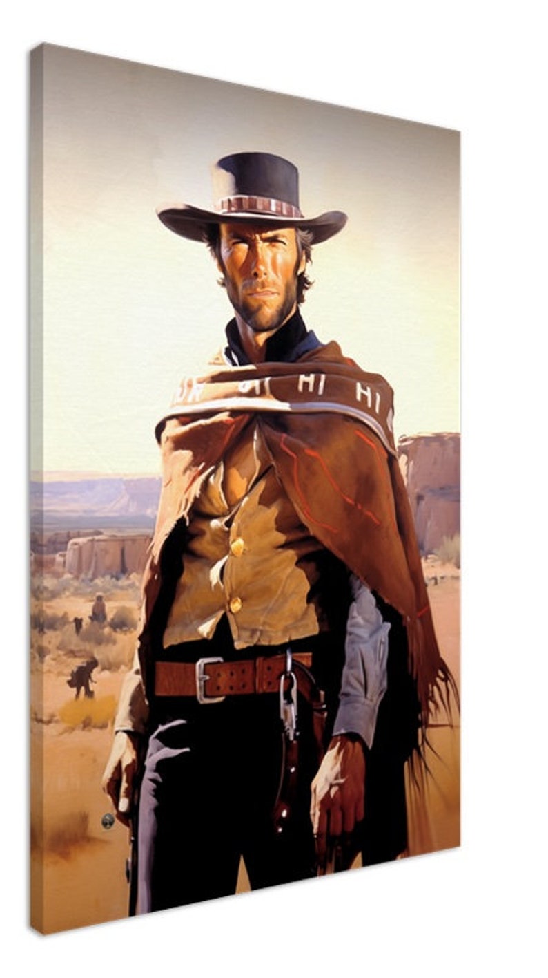 The Outlaw's Overture Clint Eastwood in A Fistful of Dollars Wild West ...
