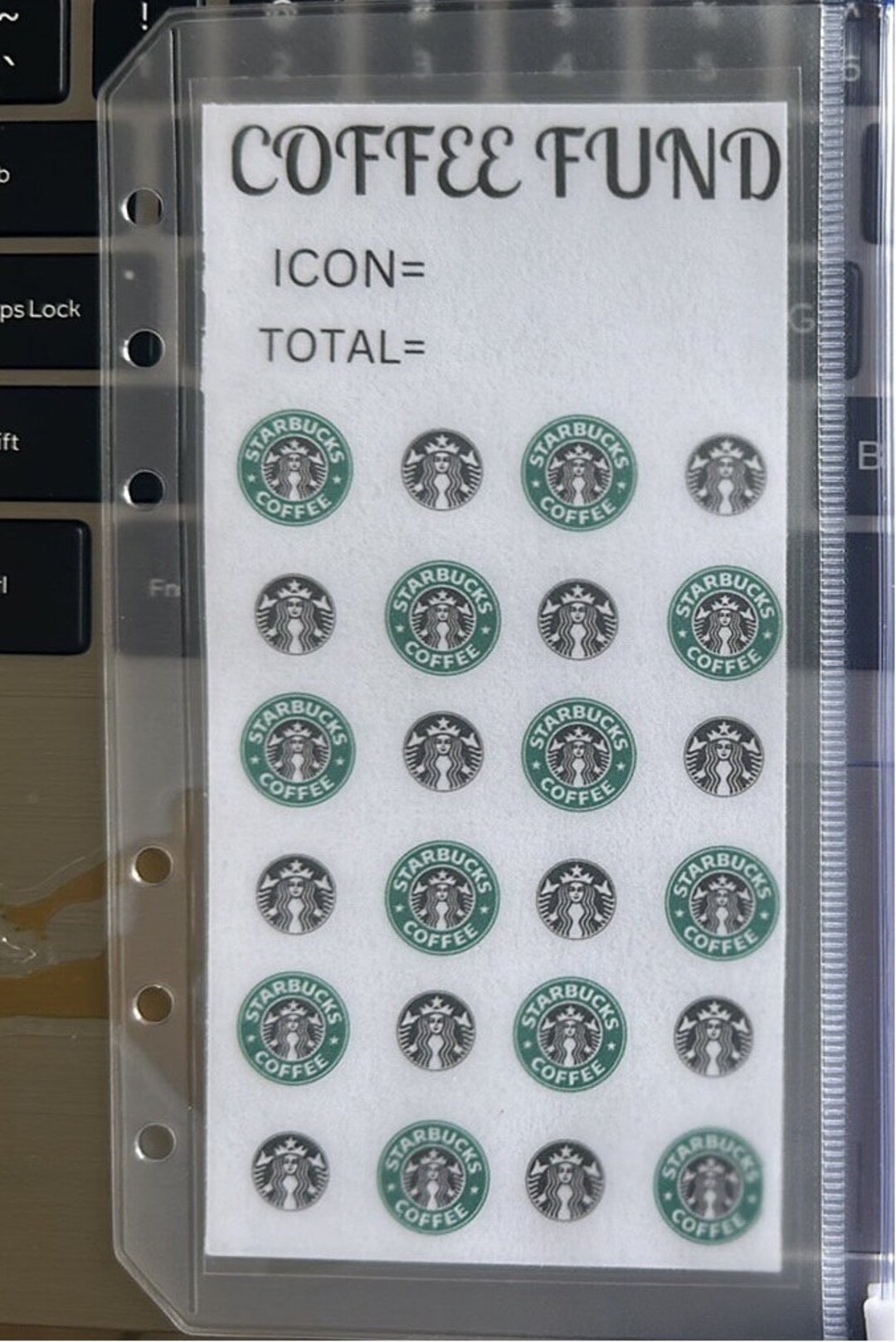 Coffee Fund DIGITAL Savings Challenges for Cofee Lover Saving Gift for ...