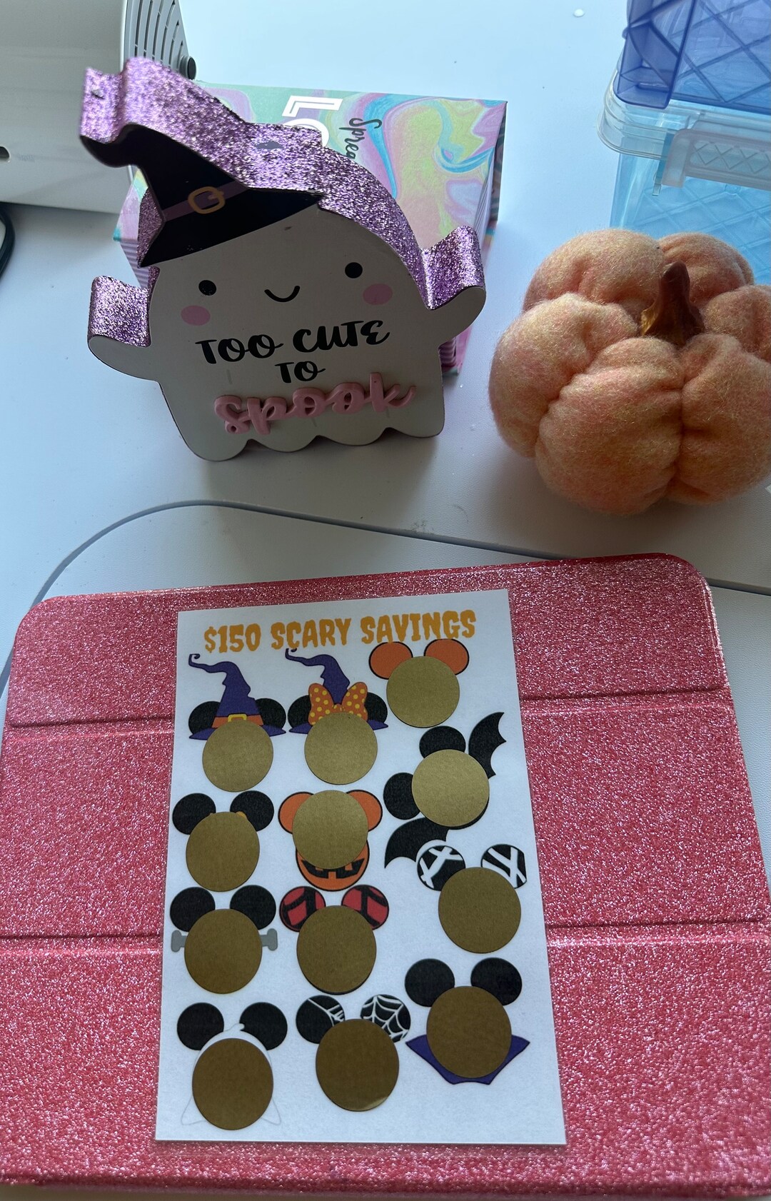 Disney Spooky 5 by 7 Scratch and Save Bundle Mystery Scratch off ...