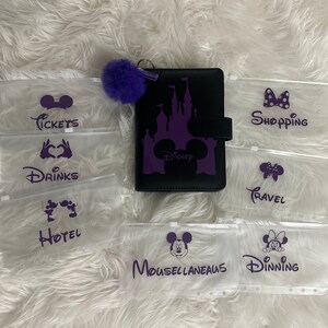 Disney World Mickey Mouse Budget Binder With 7 Cash Envelopes Disney ...