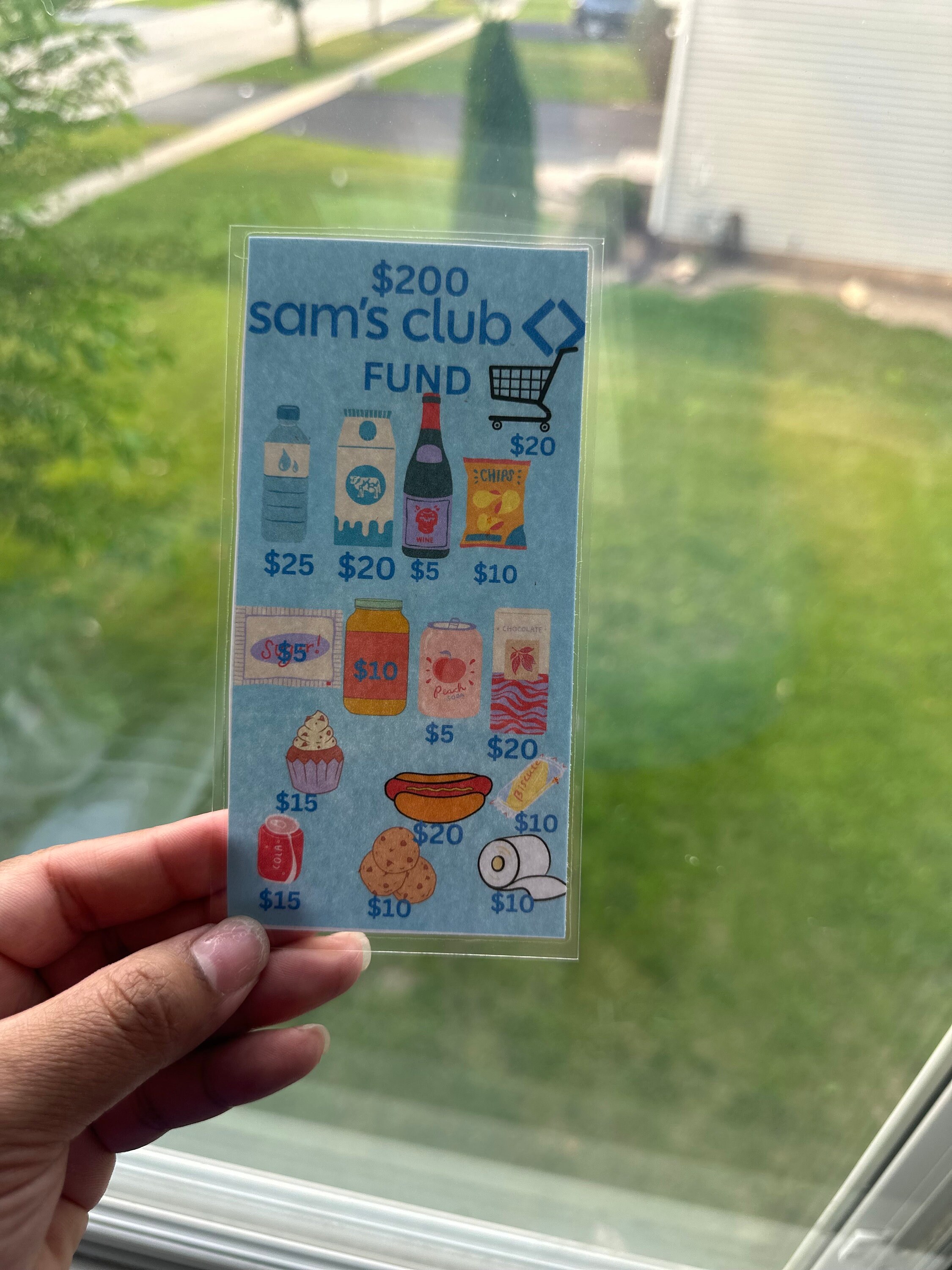 Sams Club and Starbucks Saving Challenge Gift for Her Dog - Etsy