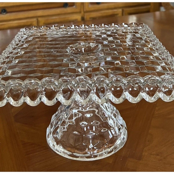 Square Cake Stand - Etsy