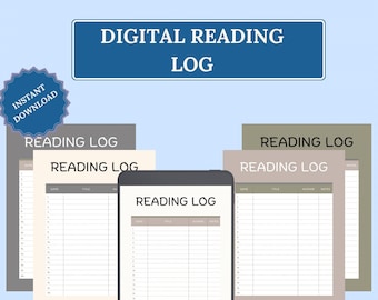 Reading Log Printable, Reading Tracker, Books to Read, Books I've Read ...
