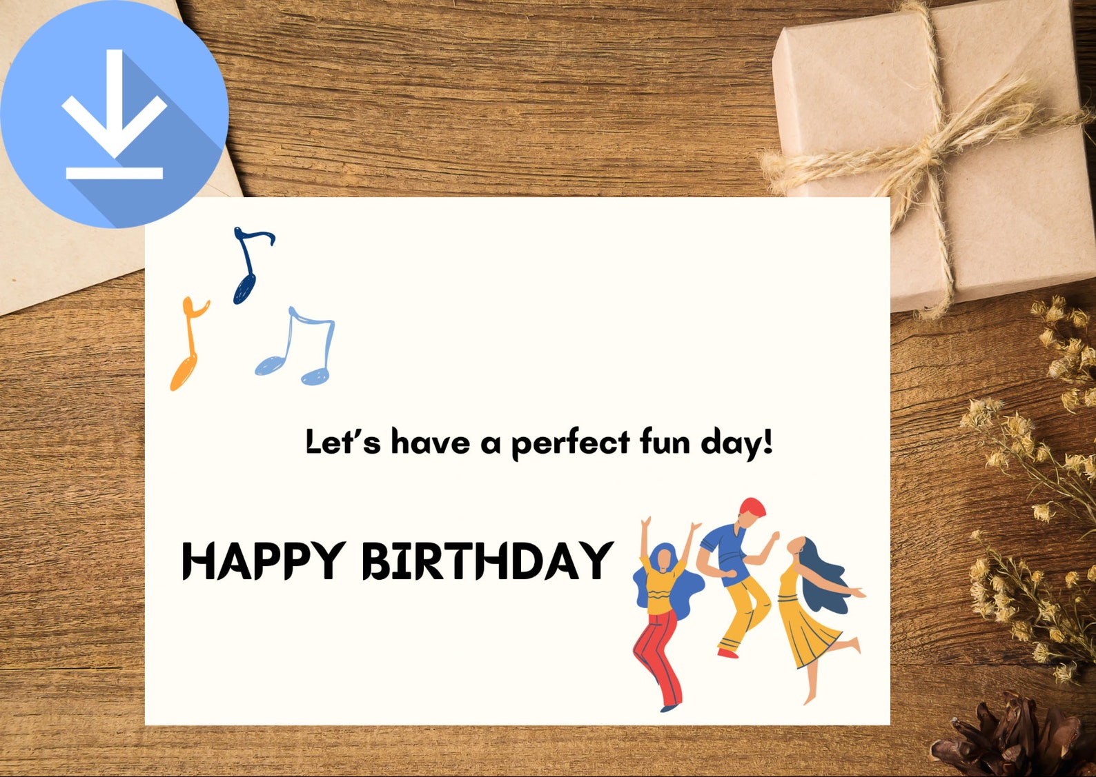 Personalised Dancer Birthday Card, Dancer Birthday Card, Printable ...