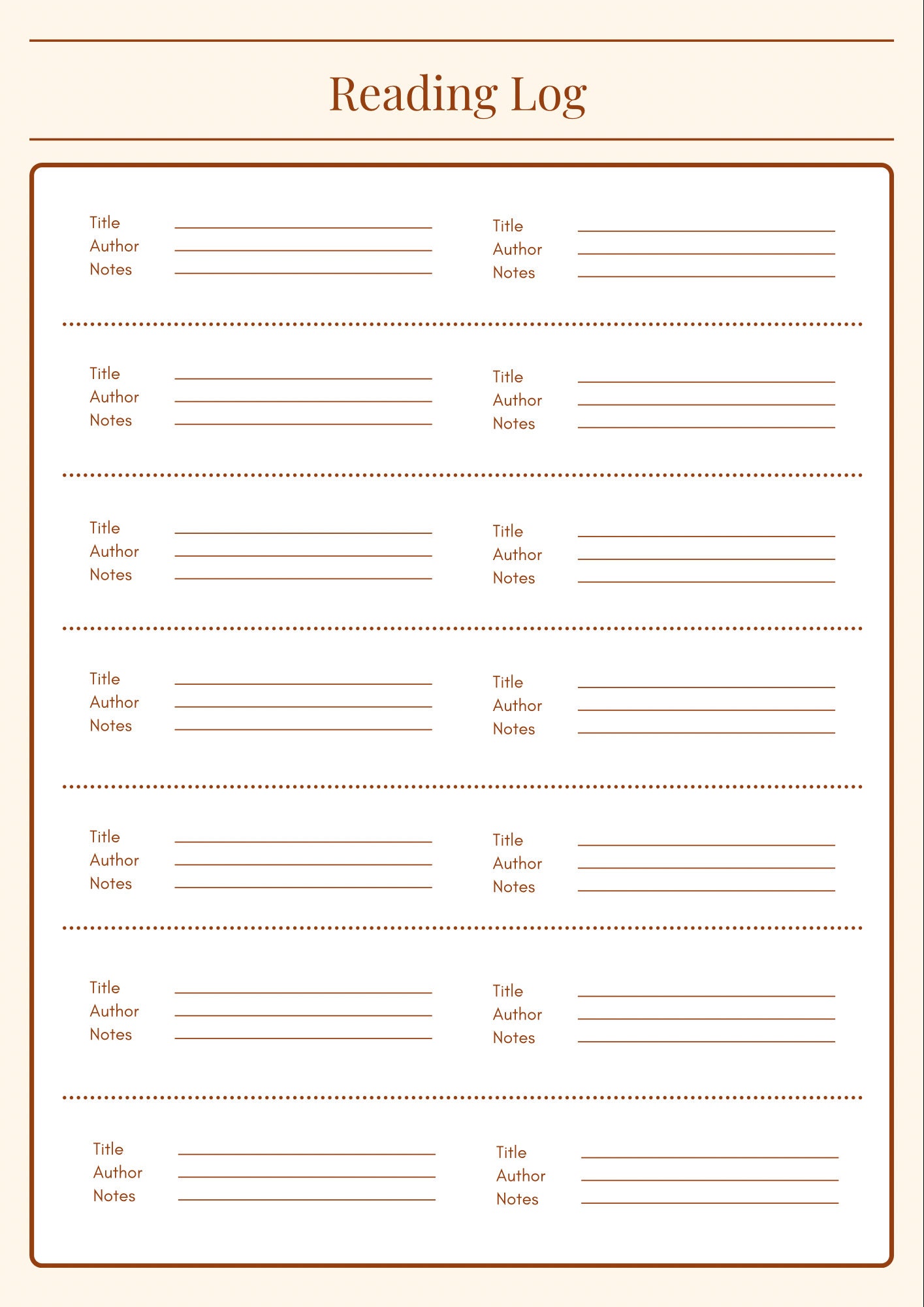 Reading Log Printable, Reading Tracker, Books to Read, Books I've Read ...