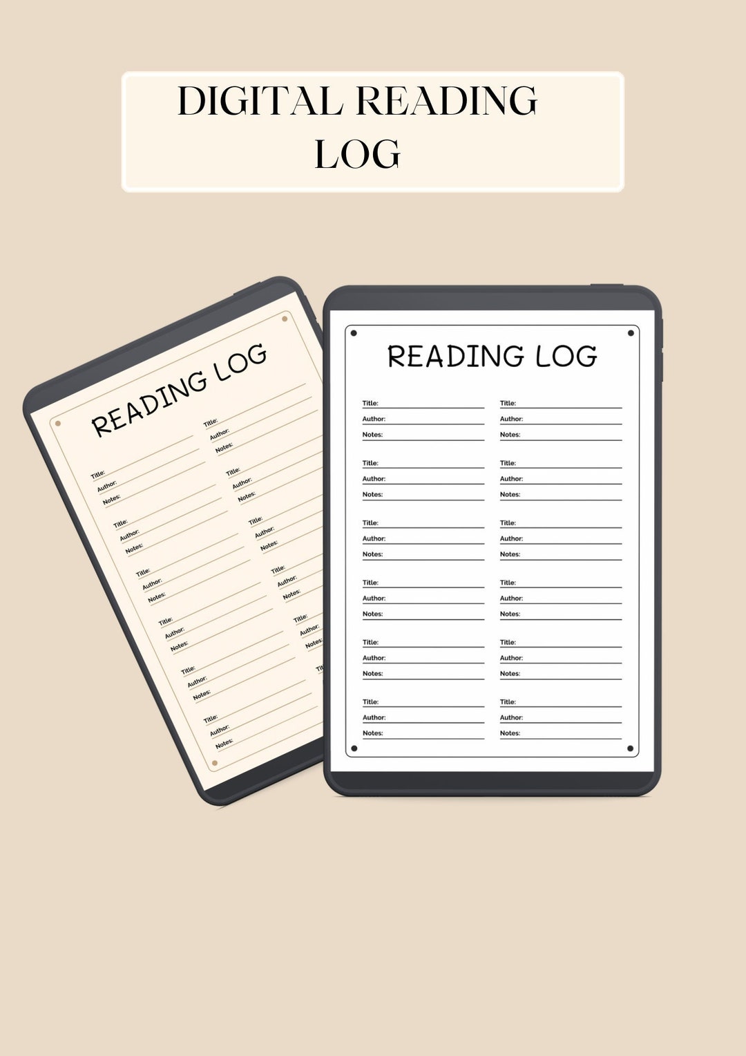 Reading Log Printable, Reading Tracker, Books to Read, Books I've Read ...