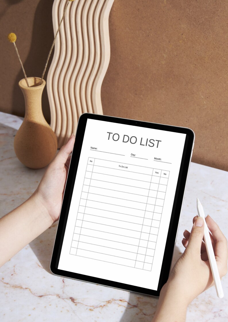 Stay Organized Print at Home Instant Download, Daily Planner Weekly ...