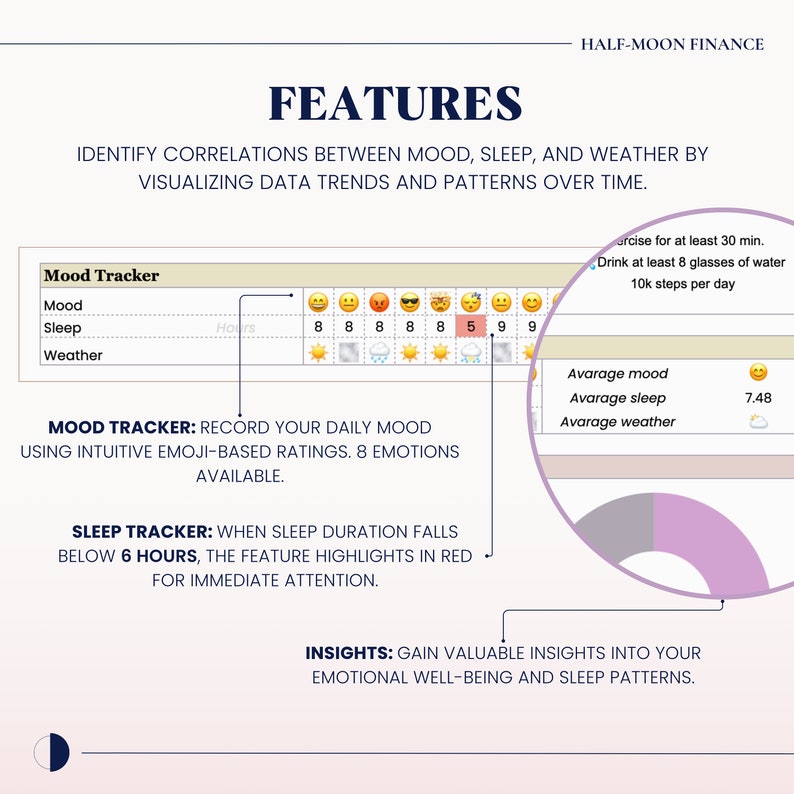 Goal Planner Spreadsheet, Goal Tracker Template With Vision Board ...