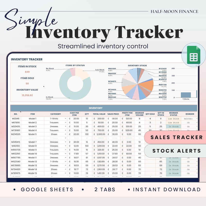 Raw Inventory Tracking - Etsy