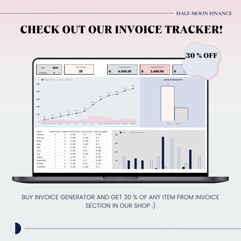 Invoice Generator, Invoice Template in Google Sheets for Small Business ...