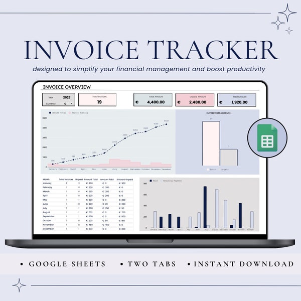 Customer Tracker Spreadsheet - Etsy