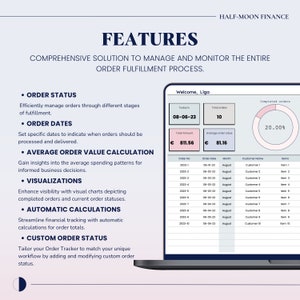 Order Tracker, Order Log Google Spreadsheets Template, Small Business ...