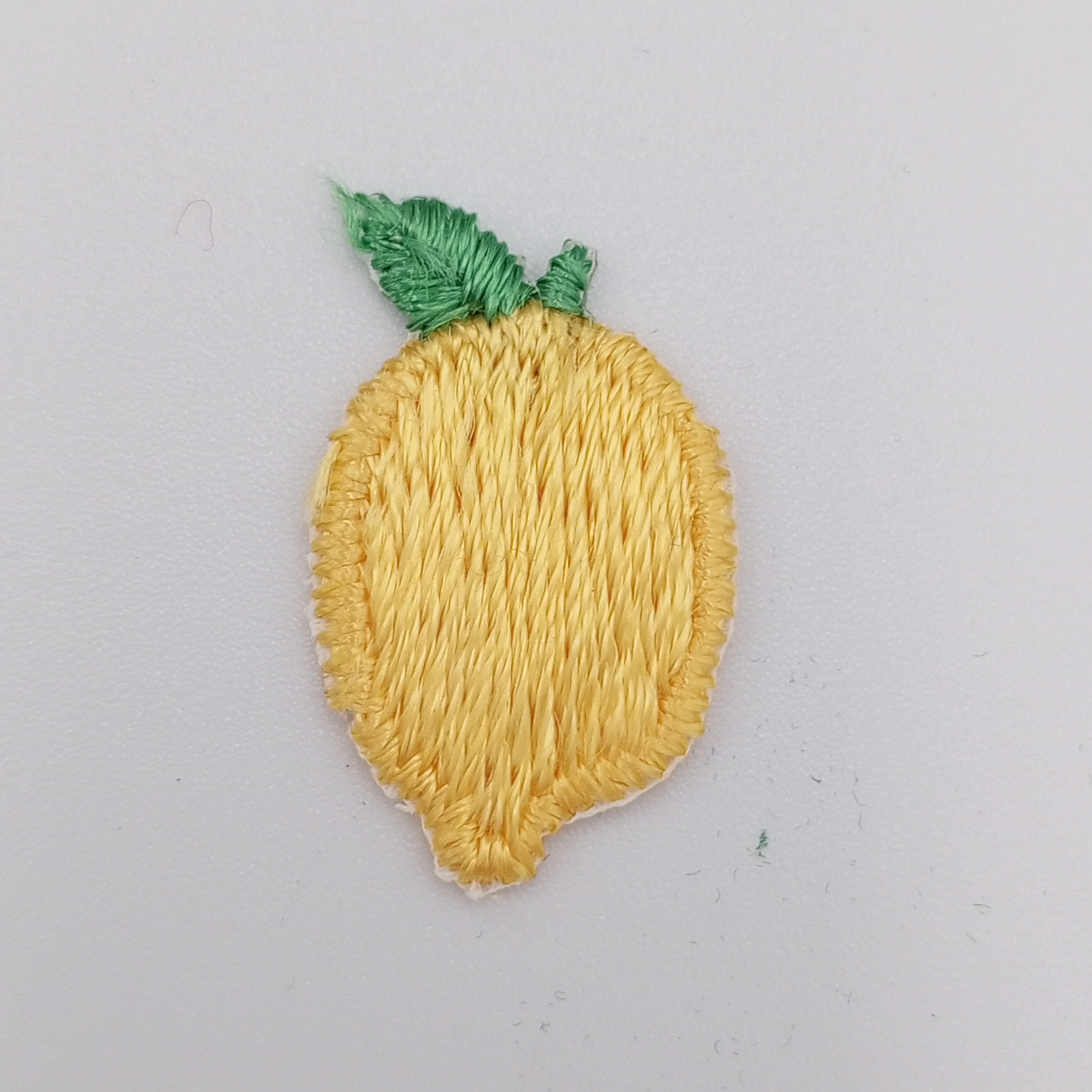 Cute Lemon Patches Iron on VINTAGE Appliques Yellow Lemon Fruit Patch ...