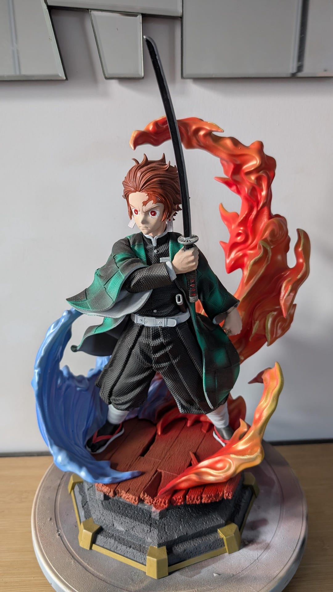 Tanjiro Kamado - Demon Slayer - Painted Resin - Etsy
