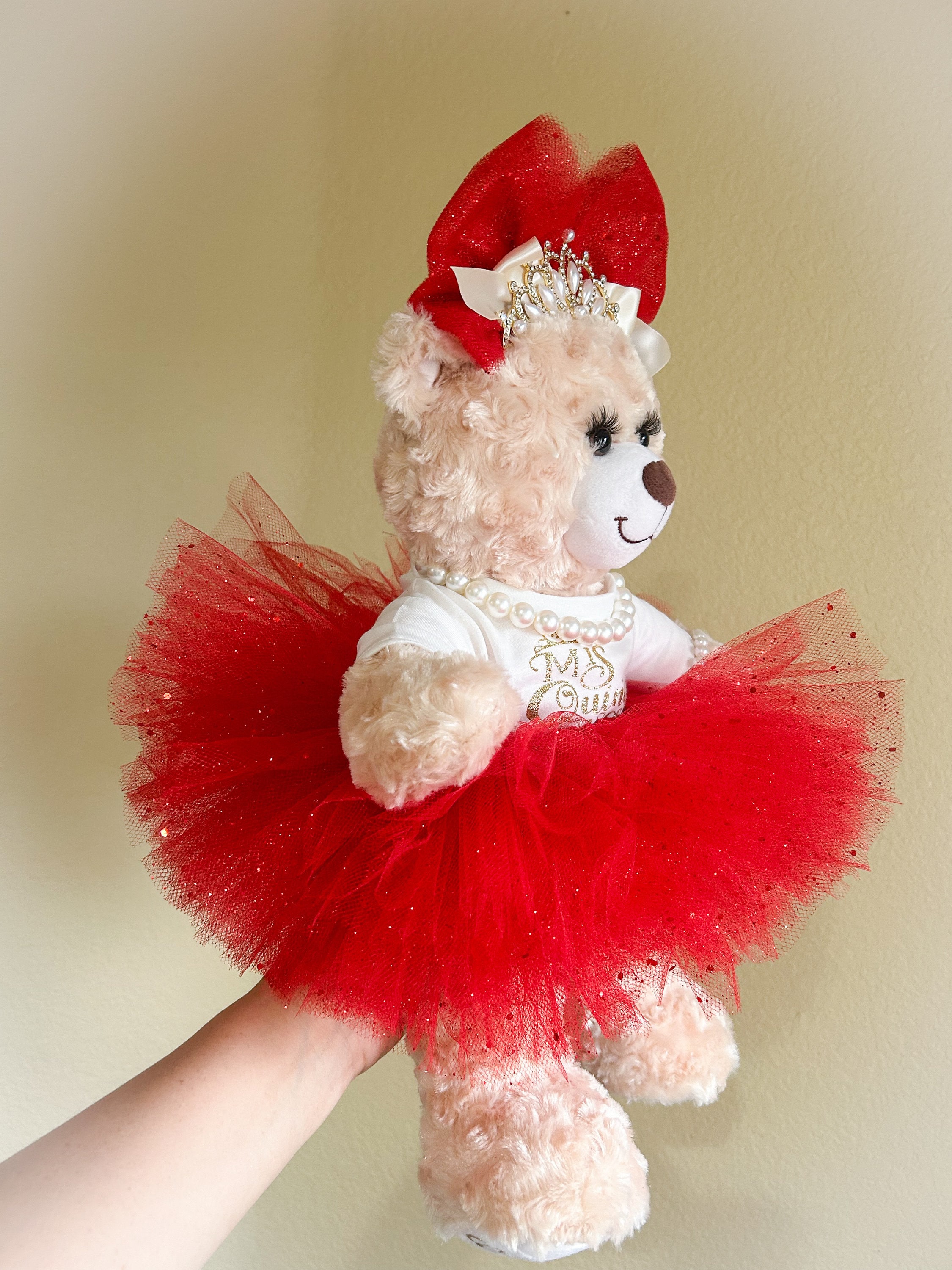 Quince Bear Para Quinceanera última Muñeca Oso Para Quince Osito Tutu ...