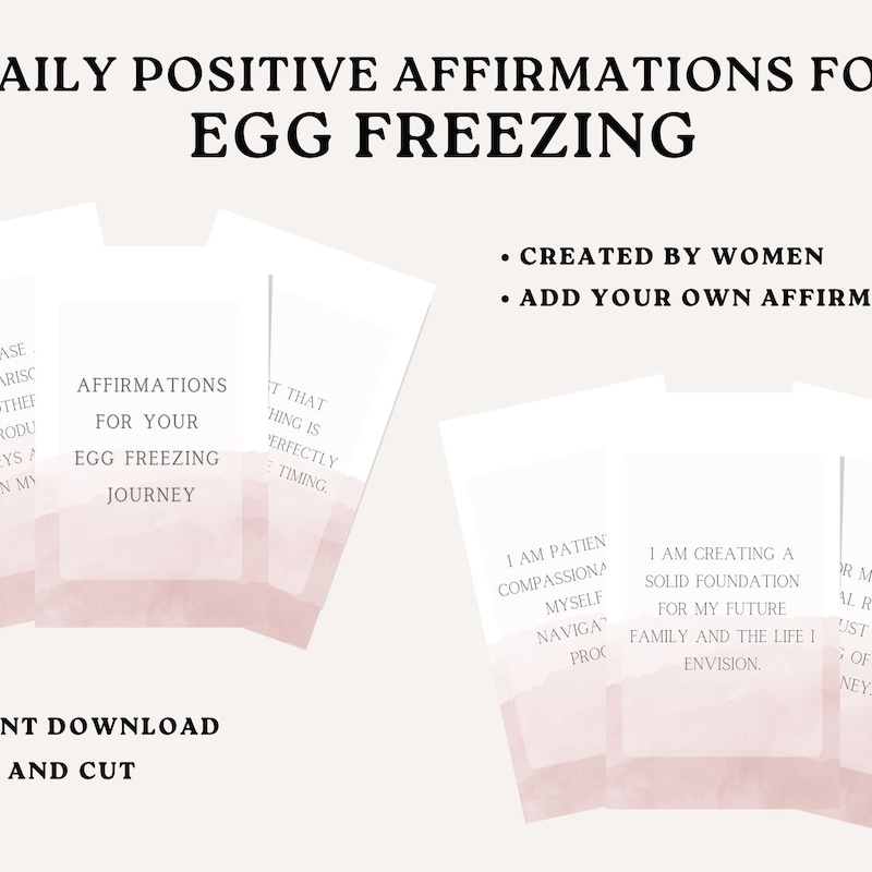 Ivf Support Card - Etsy