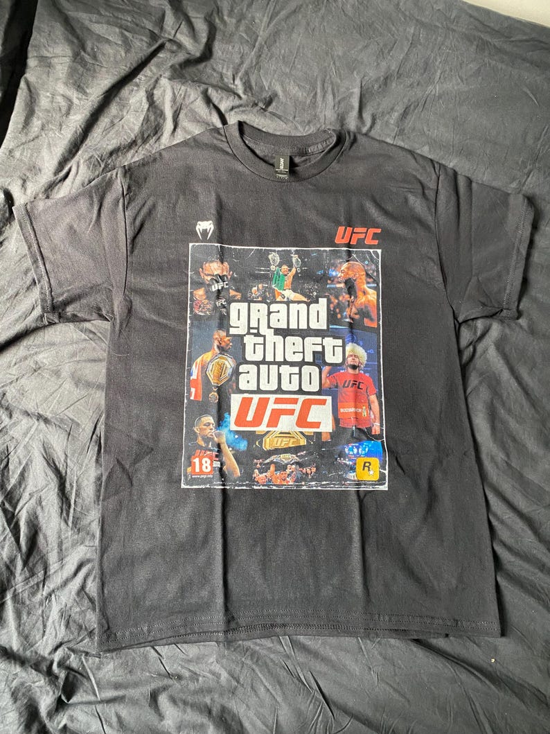 Grand Theft Auto UFC Edition Venum T-shirt - Etsy