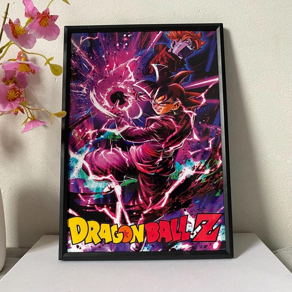 Dragon Ball Z Wall Art - Etsy