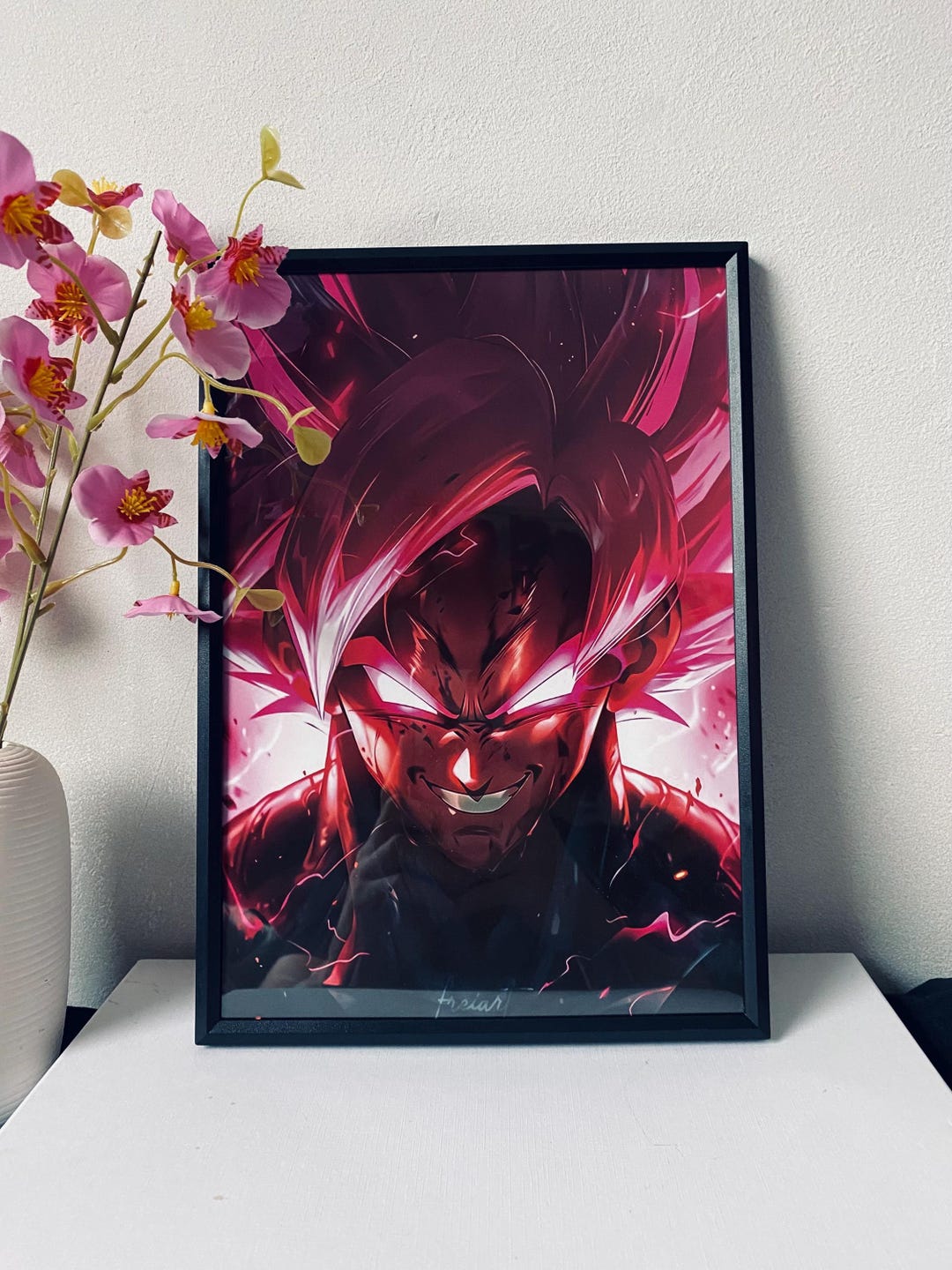 Goku Drangon Ball Z DBZ/ Anime, Wall Decor, Room Decor, Aesthetic ...