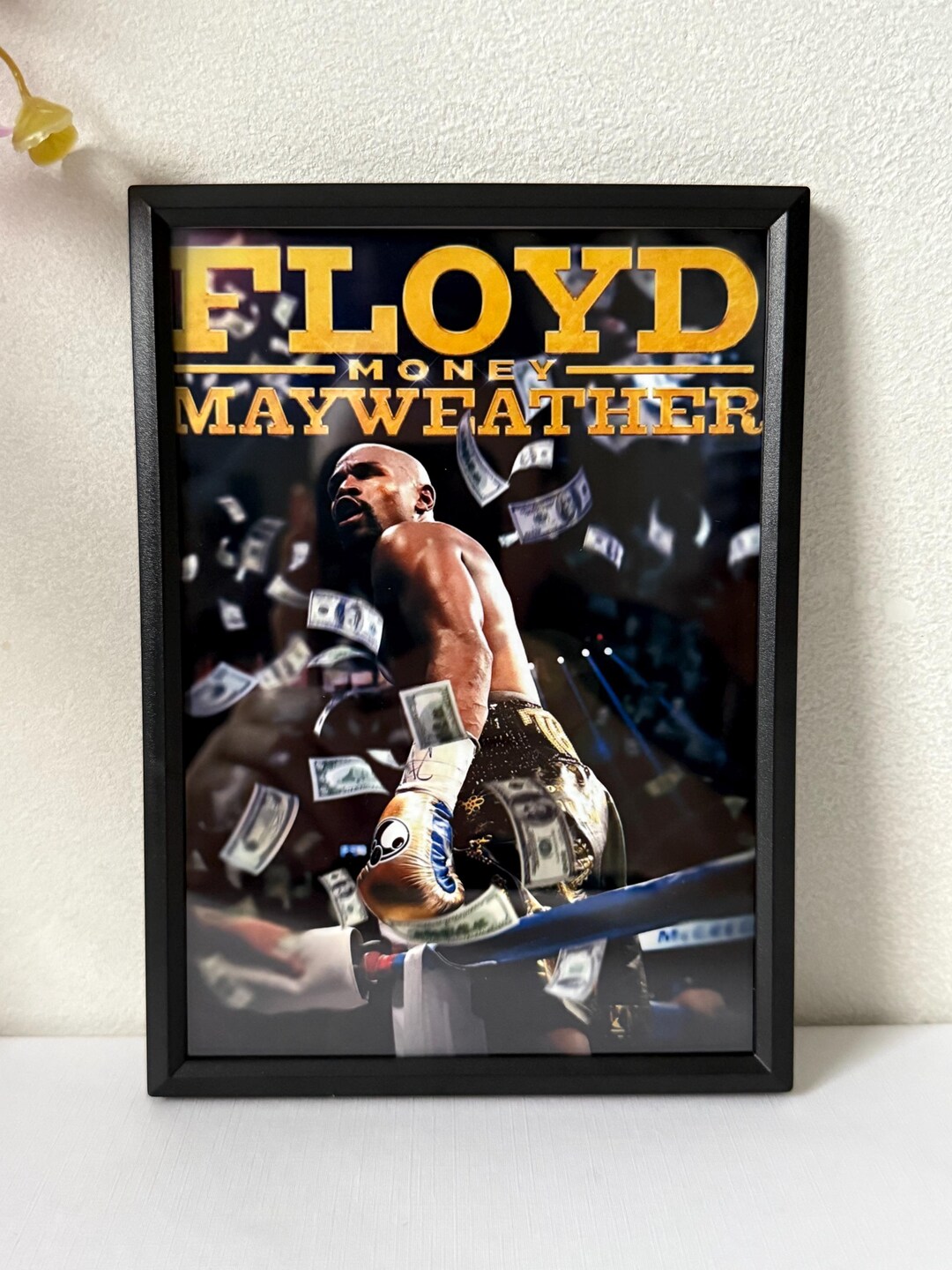 Floyd Mayweather money Boxing Poster Framed /vintage Retro/ Trendy ...