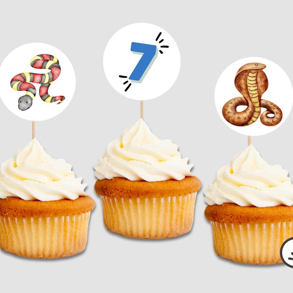 Reptile Cupcake - Etsy