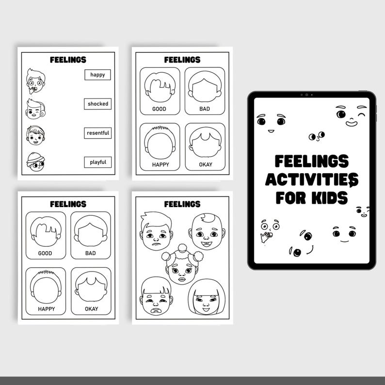 Feelings Activities For Kids: Giving Kids Tools To Express Their ...