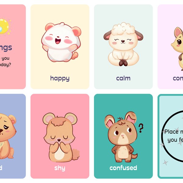 Mindfulness Card Game - Etsy