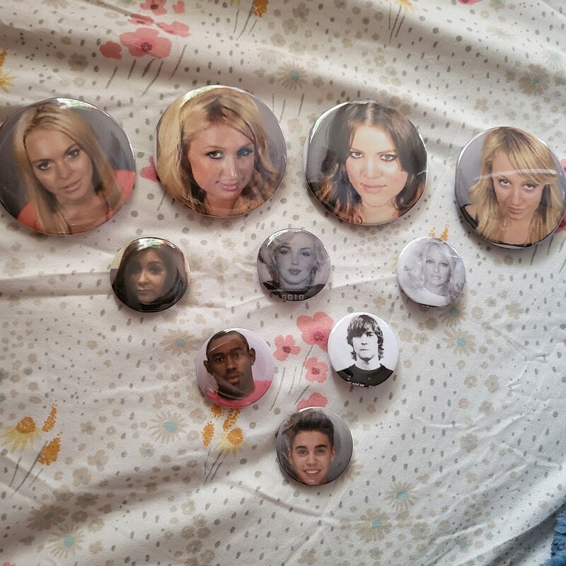 Celebrity Enamel Pin - Etsy