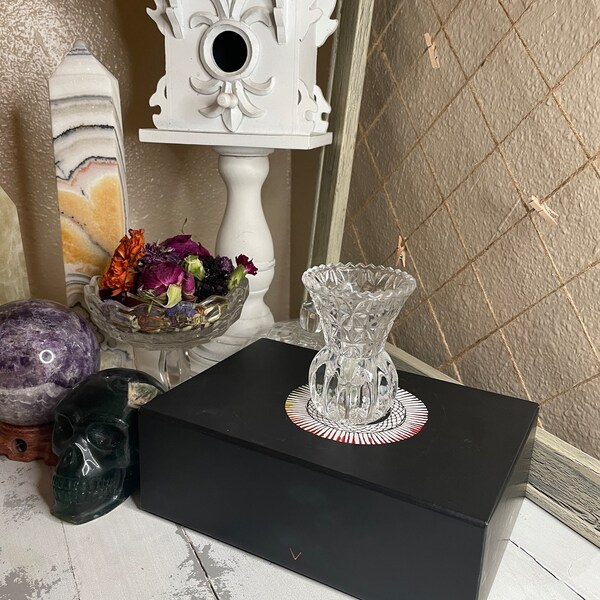 Princess House Crystal Flower Vase - Etsy