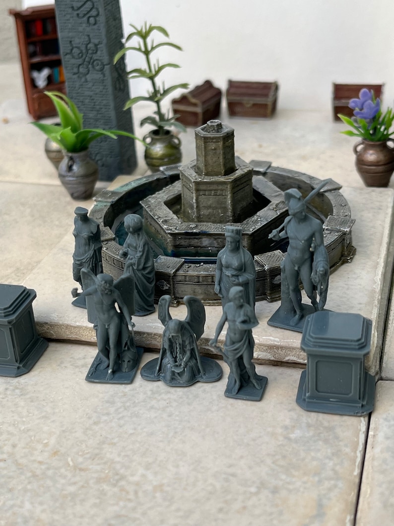 Renaissance Statues for Dungeons and Dragons Dnd Miniature - Etsy