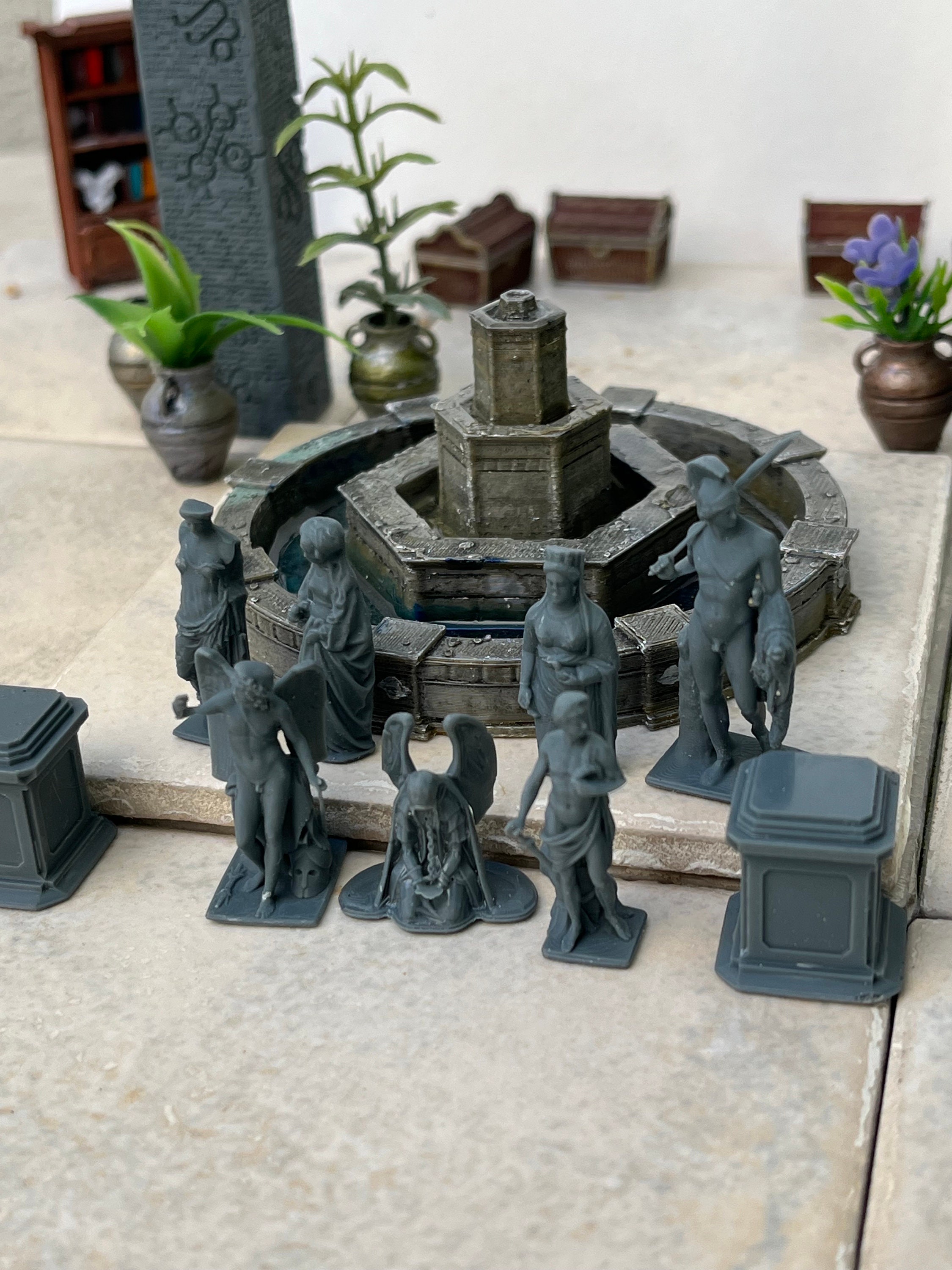 Renaissance Statues for Dungeons and Dragons Dnd Miniature - Etsy
