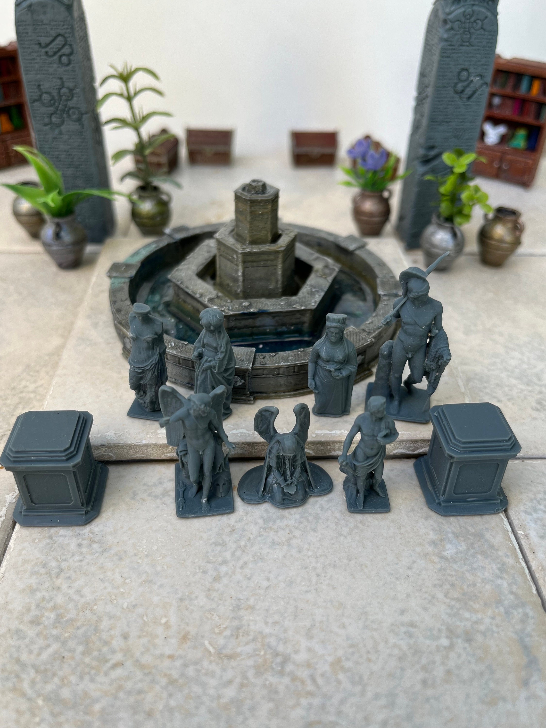 Renaissance Statues for Dungeons and Dragons Dnd Miniature - Etsy