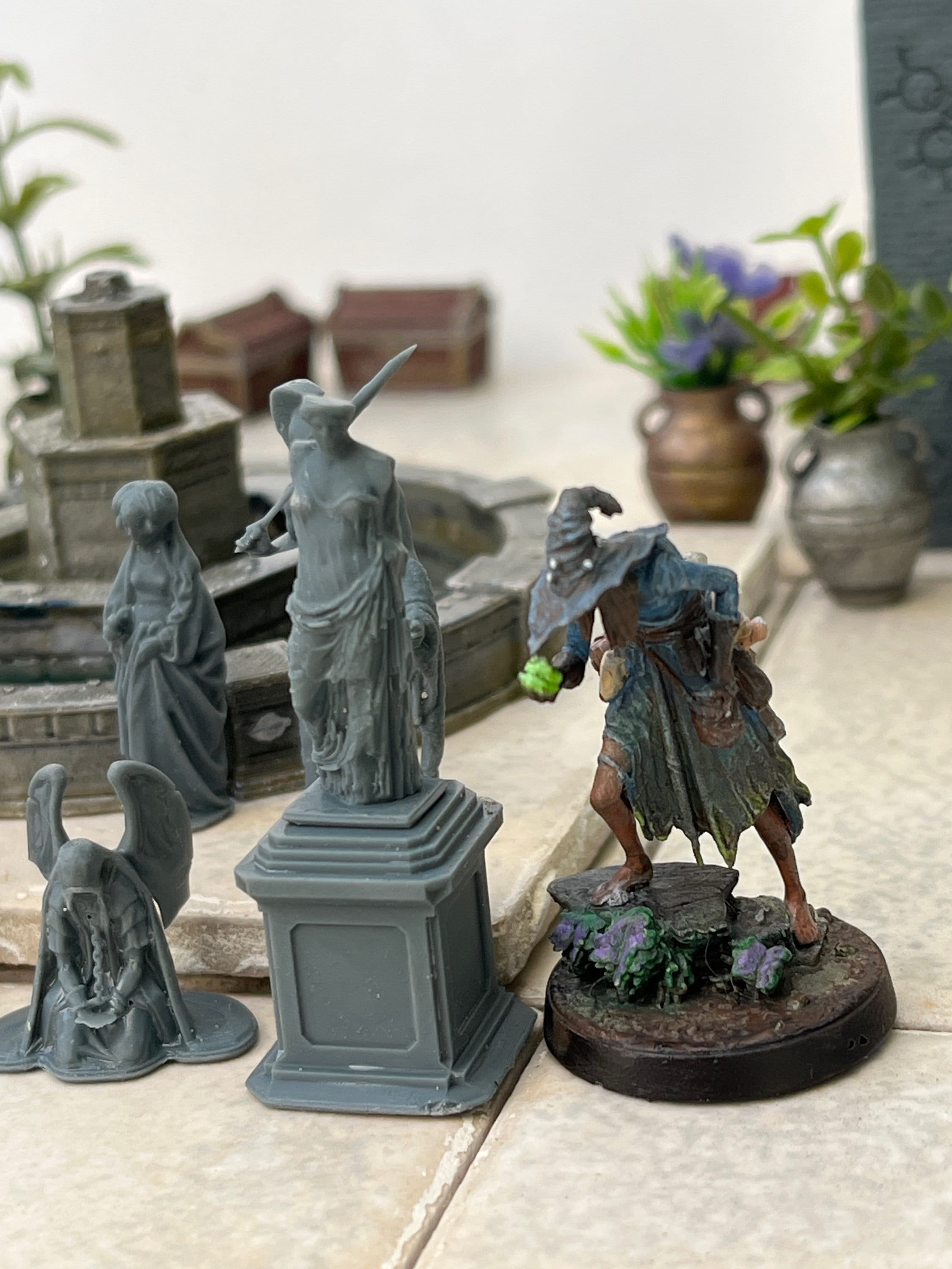 Renaissance Statues for Dungeons and Dragons Dnd Miniature - Etsy