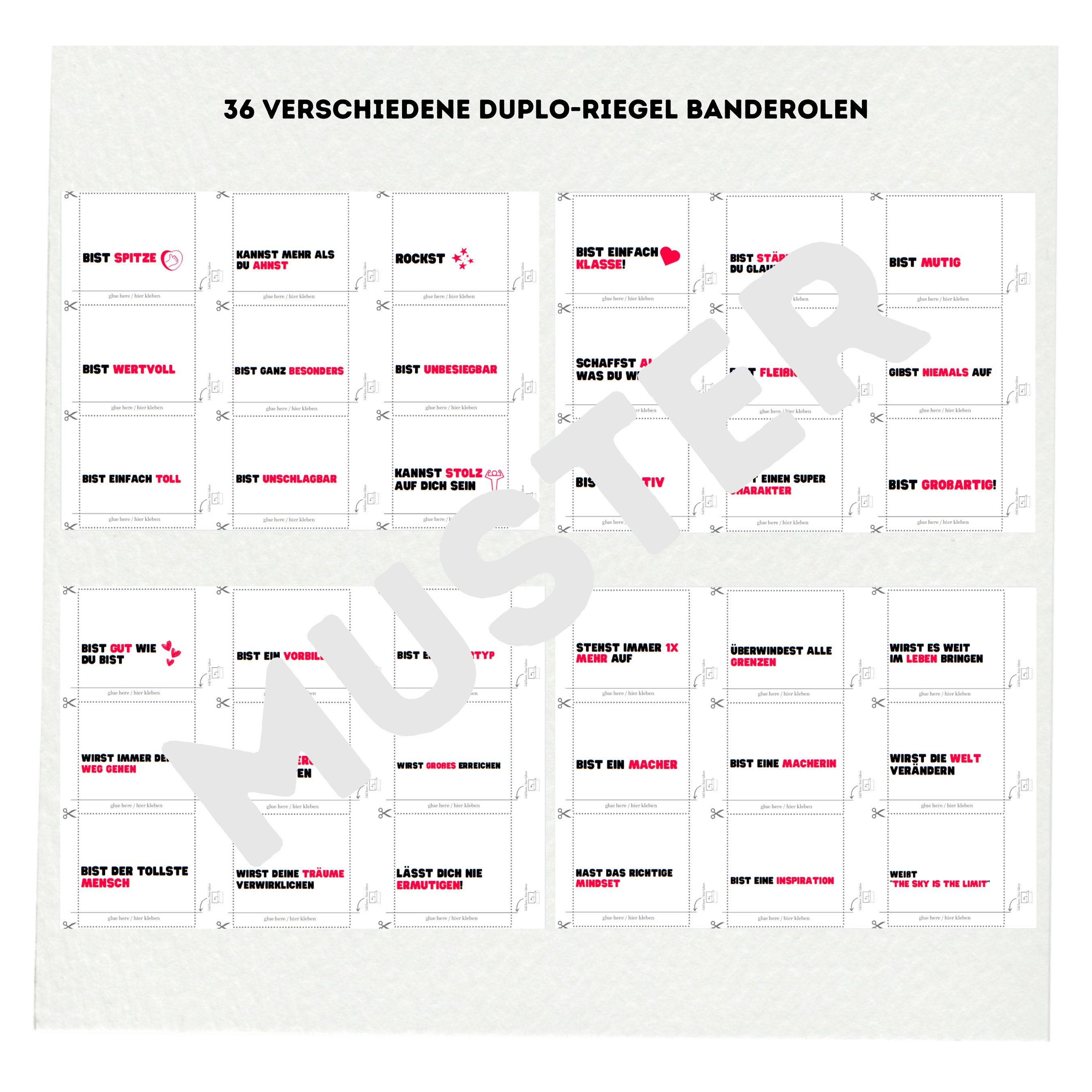 Duplo Banderoles Affirmation, Duplo Templates, Encouragement, Friend ...