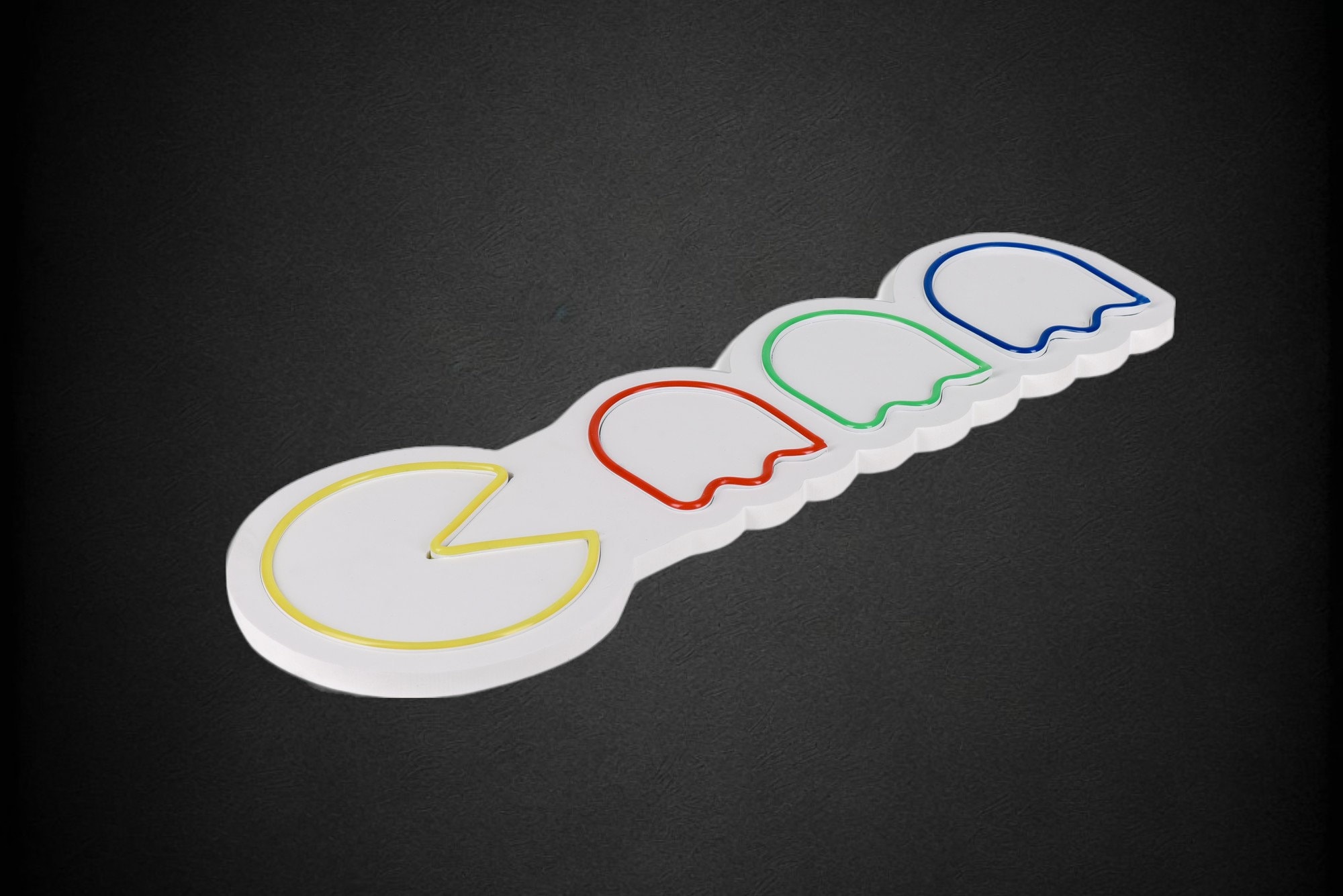 Arcade Neon Wall Decor Handmade Custom Neon Arcade Sign Led Light Ghost ...