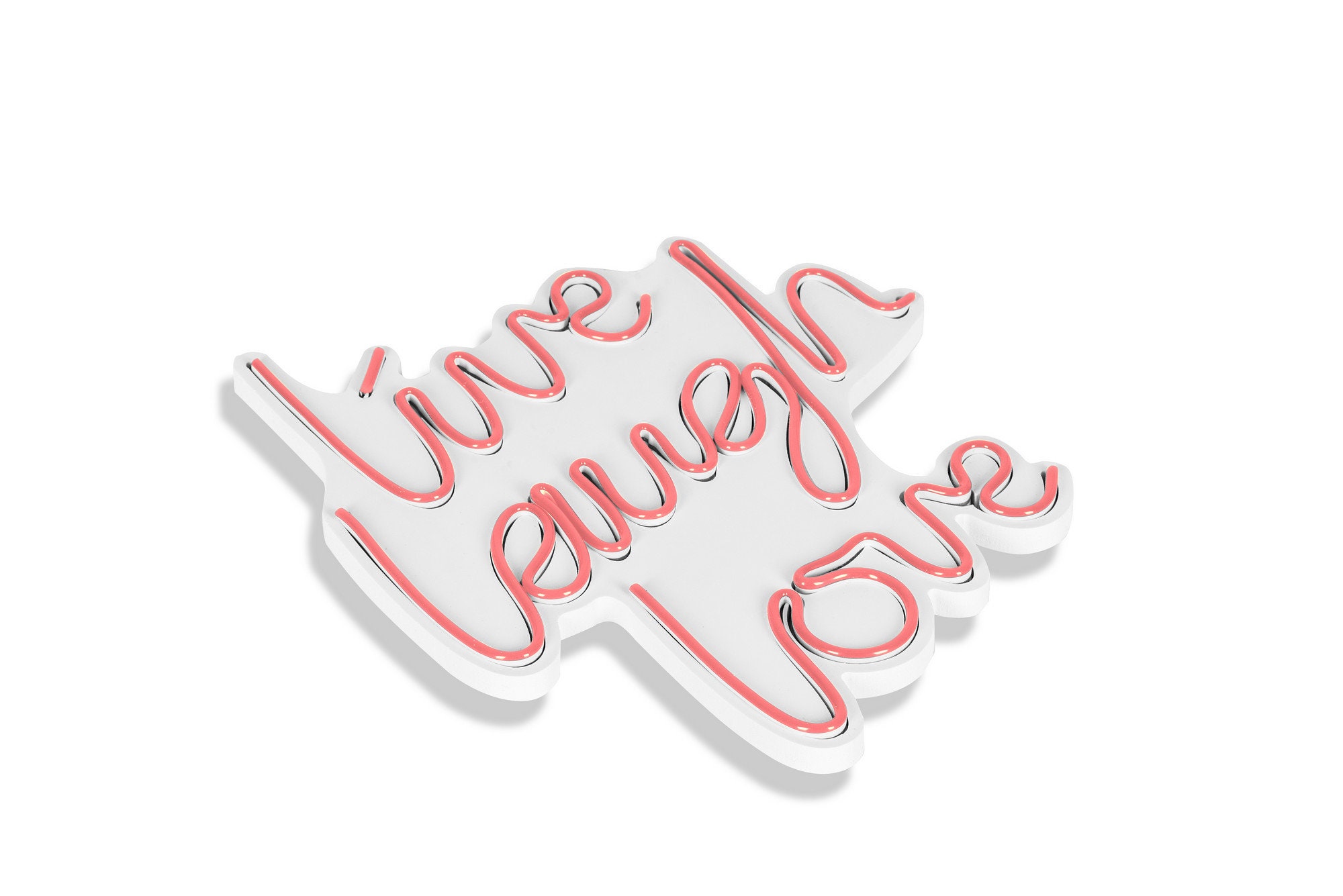 Live Laugh Love Neon Sign Wall Decor Handmade Custom Pink Neon Live ...