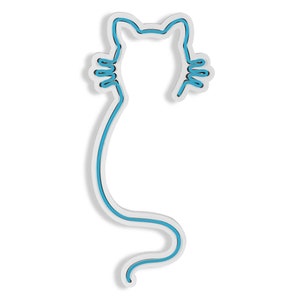 Cat Led Neon Sign Wall Decor - Handmade Custom Neon - Bedroom Decor ...